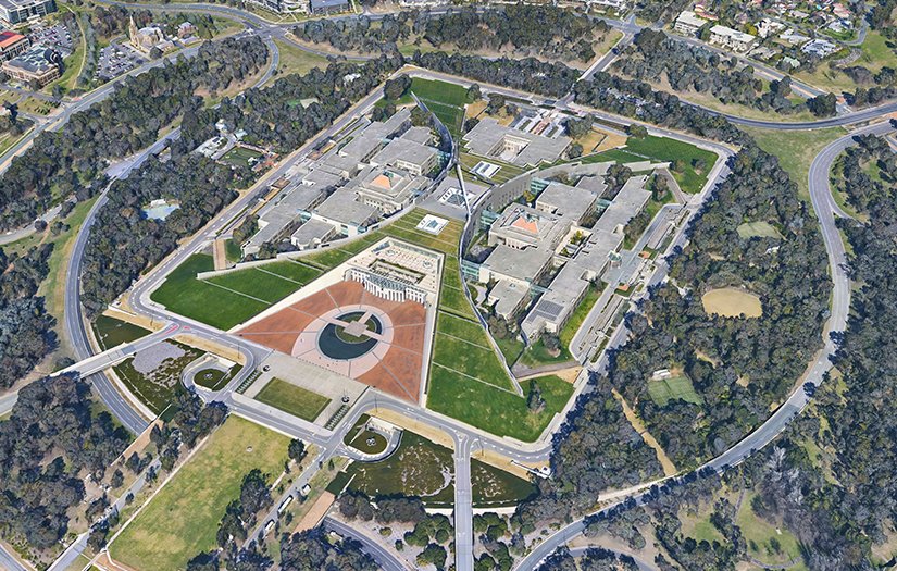 Canberra 3D Model 2024 - MetroMap