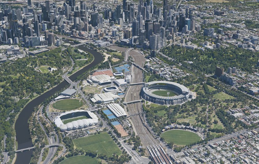 Melbourne 3D Model 2025 - MetroMap