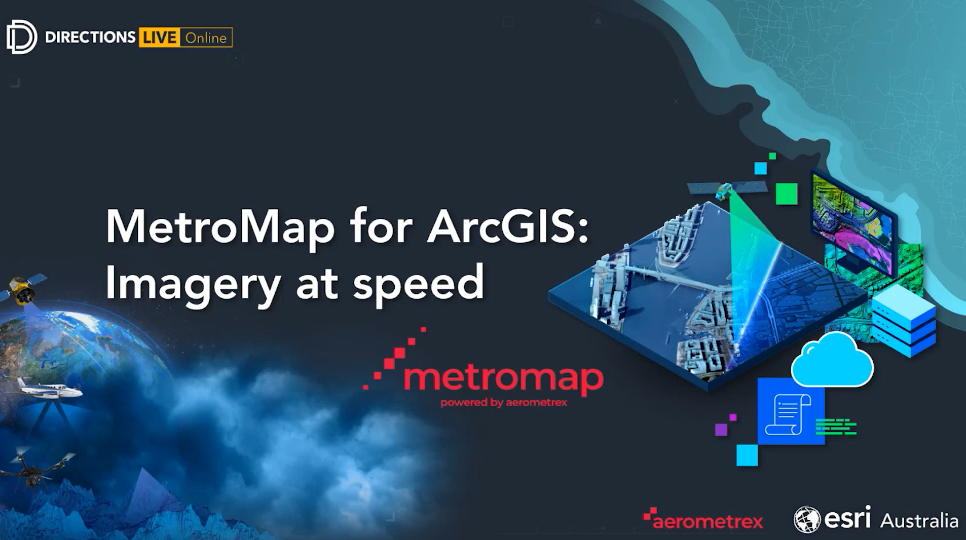 MetroMap Image Dedicated for Esri ArcGIS - MetroMap